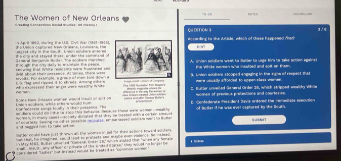 Resuelto:The Women of New Orleans _1O-DO NOTES VOCABULAITY Creating ...