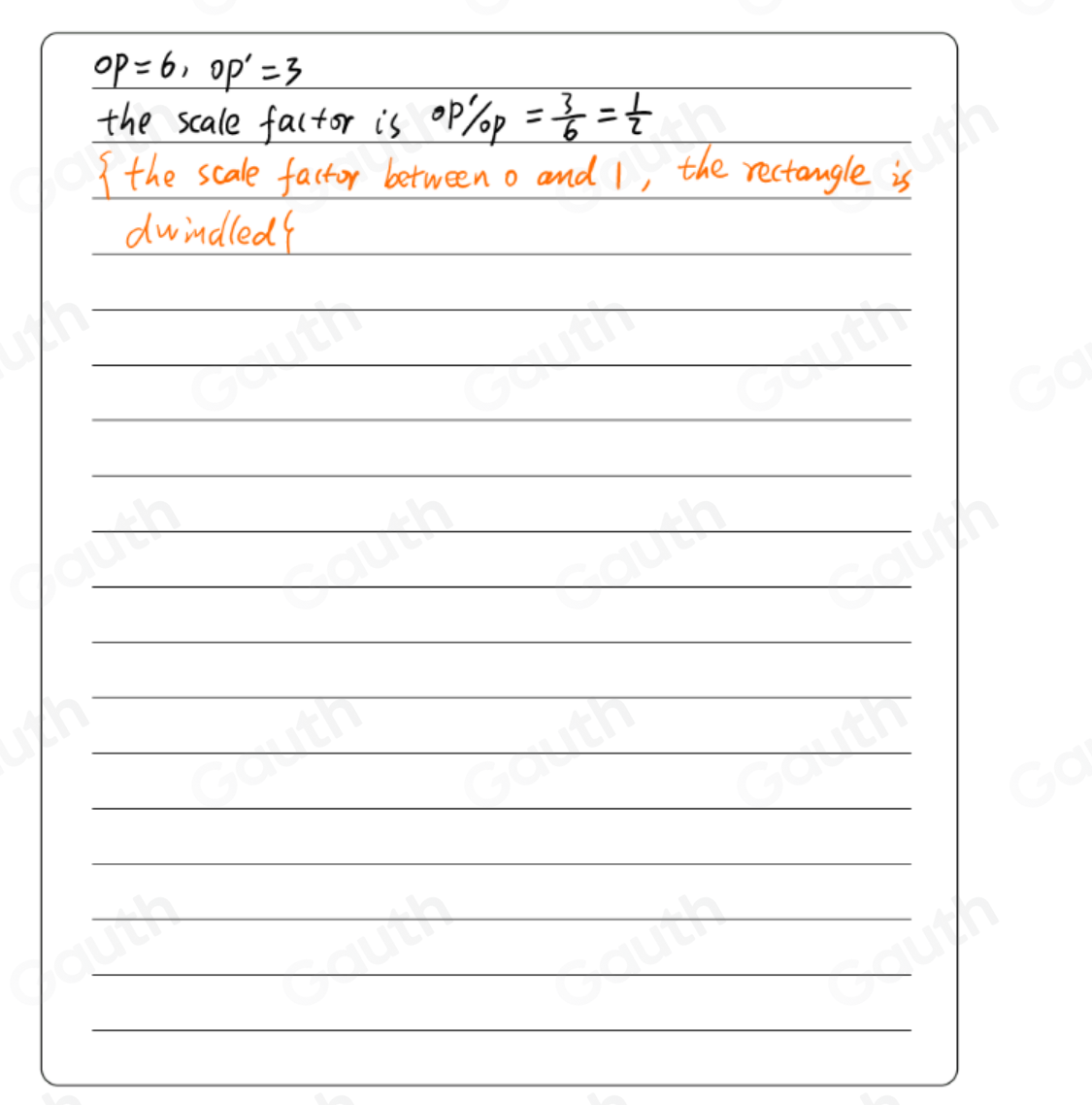 Solved: The trapezoid P'Q'R'S' 'is a dilation of the trapezoid PQRS. What is the scale factor of ...