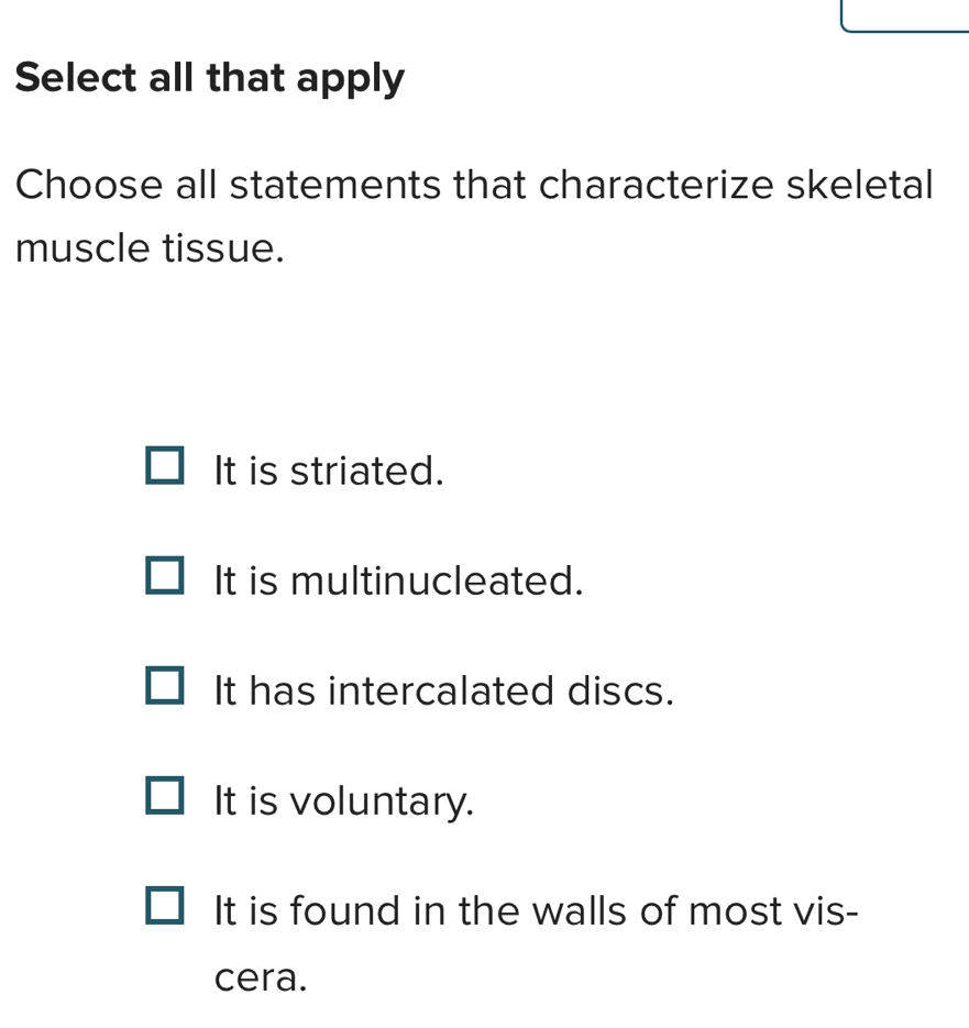 Solved: Select all that apply Choose all statements that characterize ...