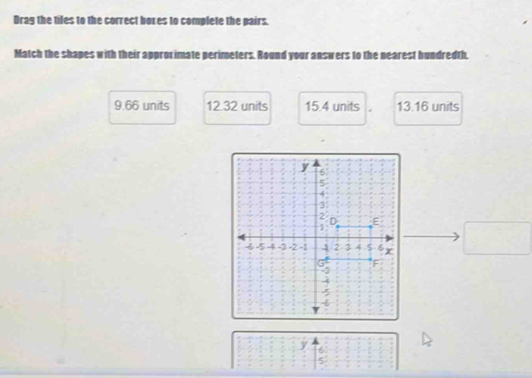 Solved: Drag the tiles to the correct boxes to complete the pairs. Match the shapes with their ...