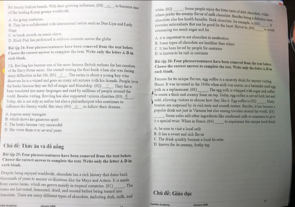 Giải quyết:for luxury fashion brands. With their growing influence, (04 ...