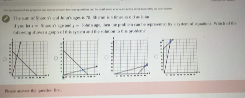Solved: The movement of the progress bar may be uneven becouse ...