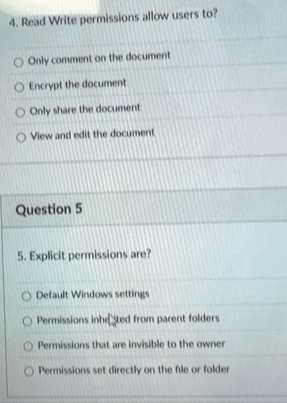 Gelöst:Read Write permissions allow users to? Only comment on the ...
