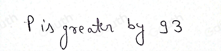 Solved: If P=7+9+11+13+...+101 and Q=3+5+7+9+...+99 are sums of ...