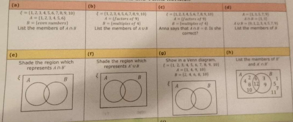 Solved: (a) (b) (c) (d) xi = 1,2,3,4,5,6,7,8,9,10 xi = 1,2,3,4,5,6,7,8 ...