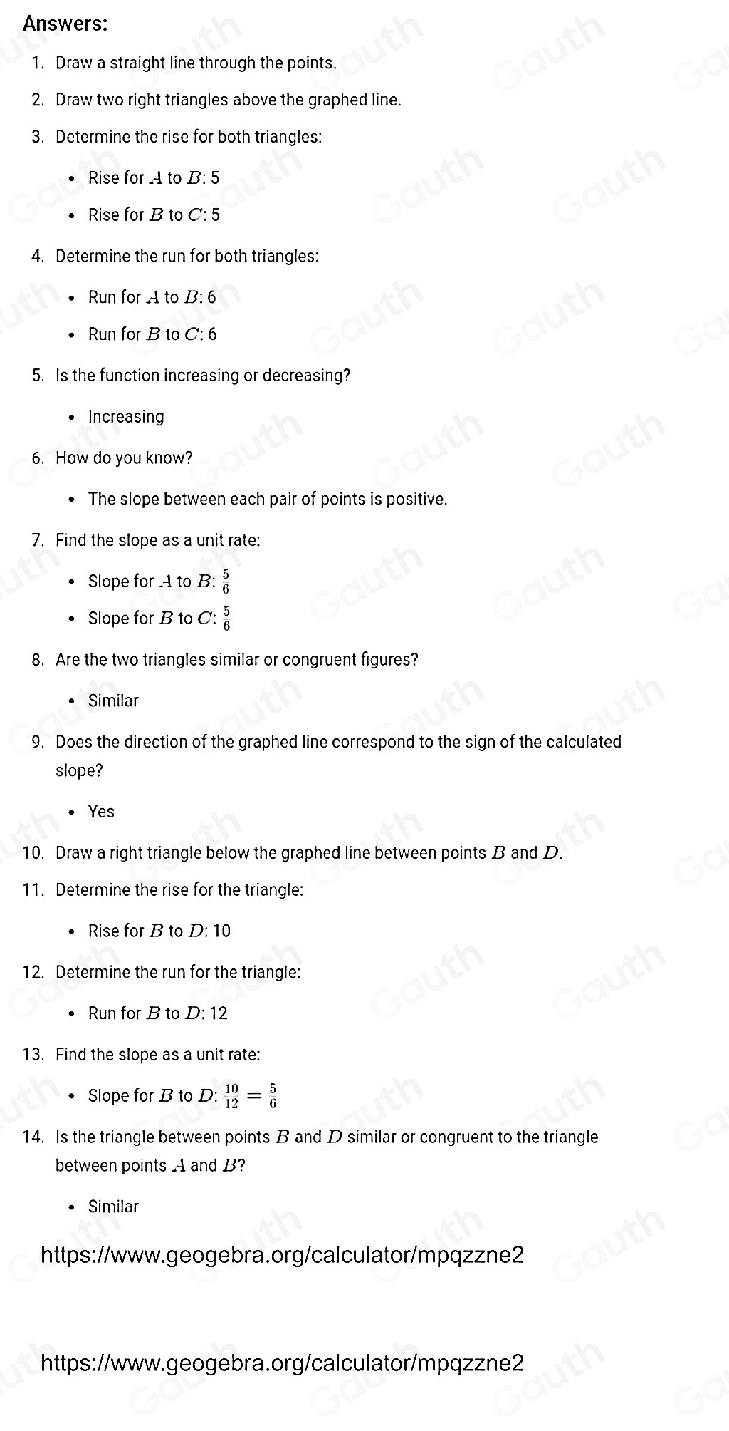 Solved: Use the graph to answer the questions. 1) Draw a straight line ...