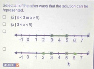Solved: Select all of the other ways that the solution can be ...
