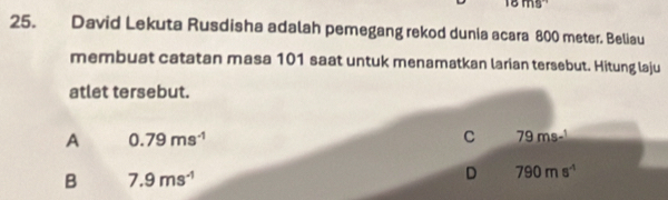 Selesai:m5 25. David Lekuta Rusdisha adalah pemegang rekod dunia acara ...