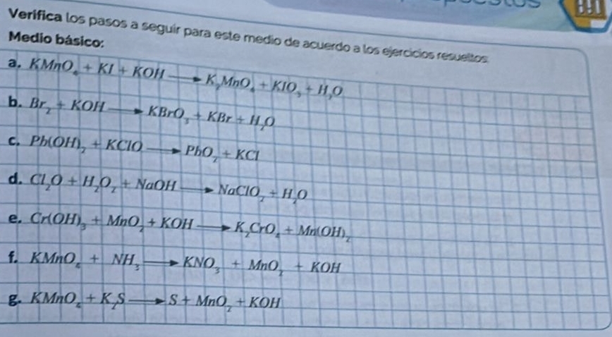Resuelto:itl Verífica los pasos a seguír para este medio de acuerdo a ...