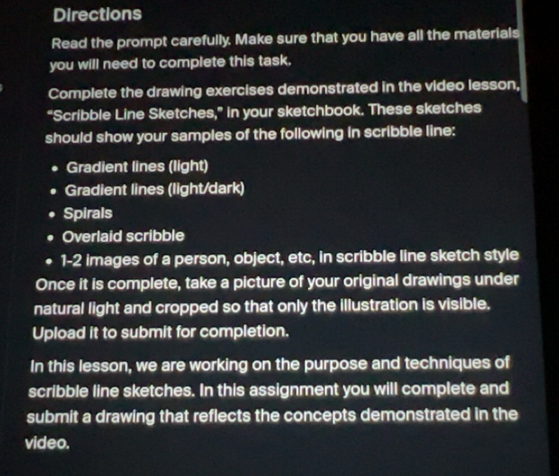 Solved: Directions Read the prompt carefully. Make sure that you have ...