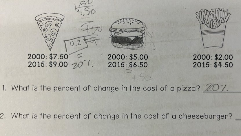 Solved: 0.2 2000:$7.50 2000:$5.00 2000:$2.00 2015:$9.00 2015:$6.50 2015 ...