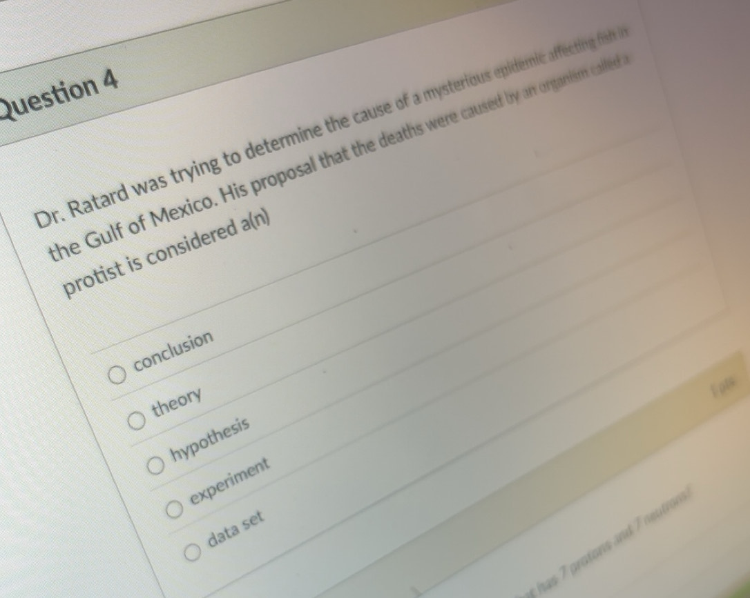 Solved: Dr. Ratard was trying to determine the cause of a mysterious ...