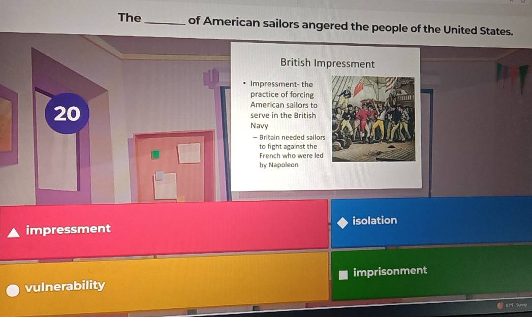 Solved: The_ of American sailors angered the people of the United ...