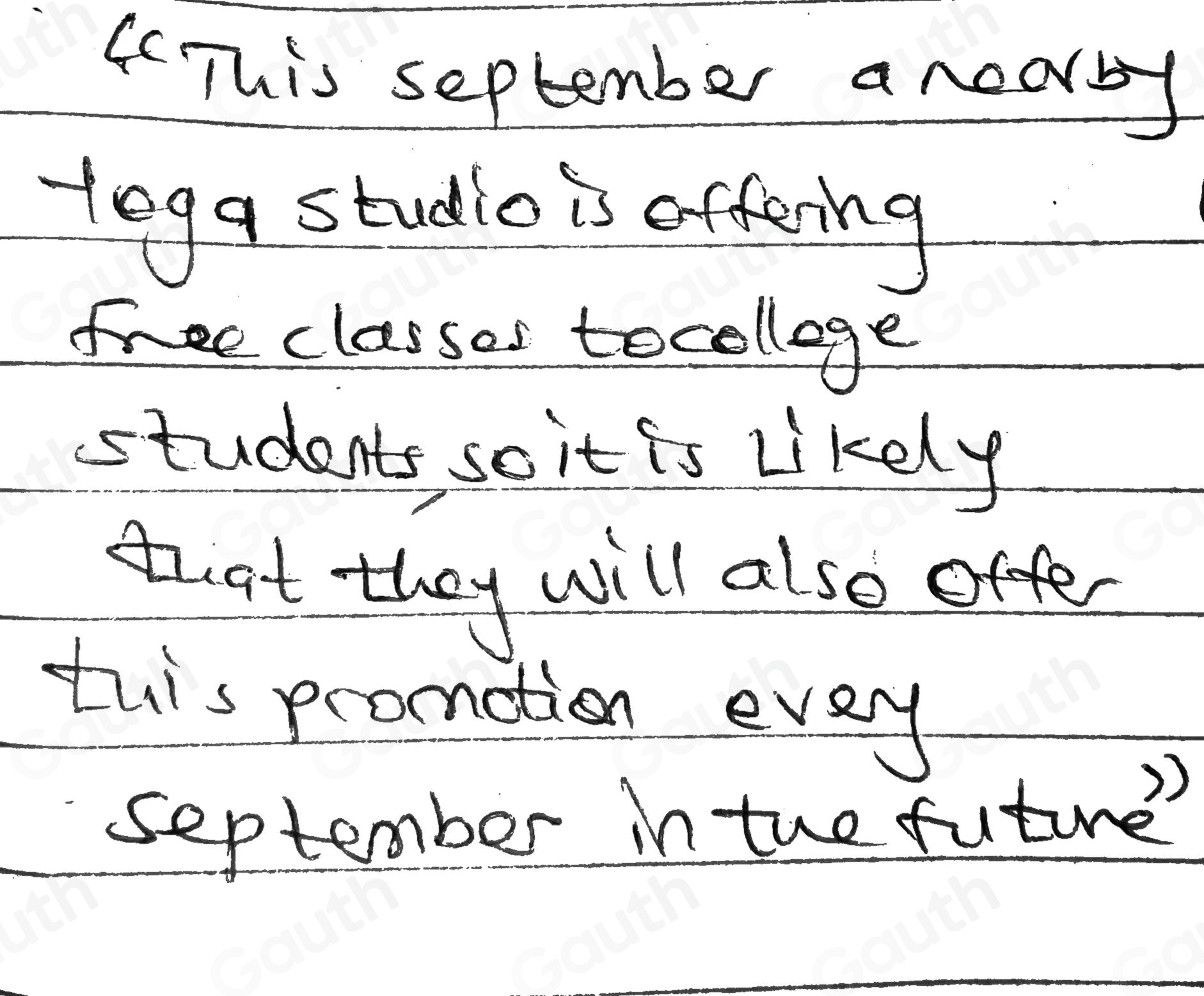 Solved: Which of the following is an example of inductive reasoning ...