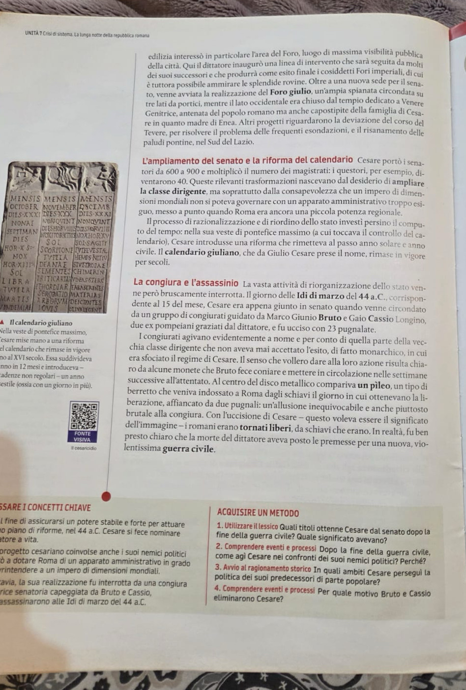 Risolto:UNITÀ 7 Crisi di sistema. La lunga notte della repubblica ...