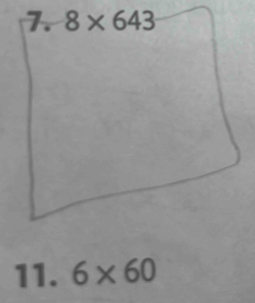 Solved: 6* 60 [Math]