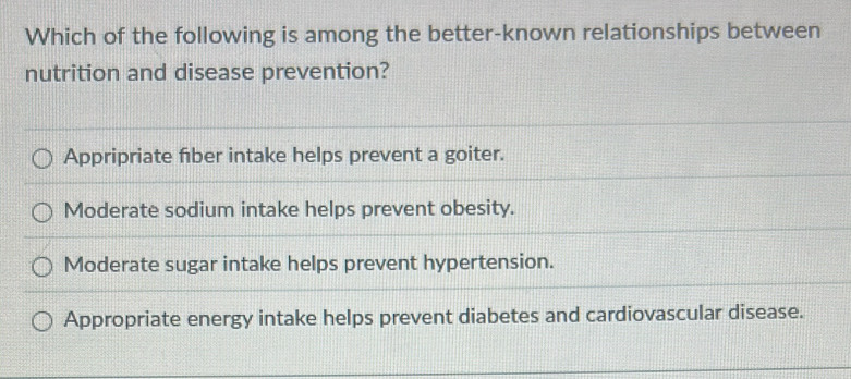 Solved: Which of the following is among the better-known relationships ...