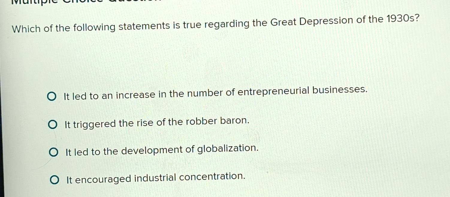 Solved: an Which of the following statements is true regarding the ...