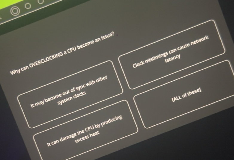 Solved: Why can OVERCLOCKING a CPU become an issue latency t may become ...