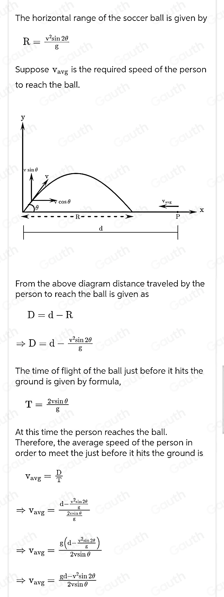 Solved: Current Attempt in Progress A soccer ball is kicked from the ...