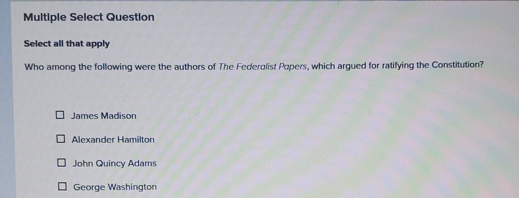 Solved: Multiple Select Question Select all that apply Who among the following were the authors ...