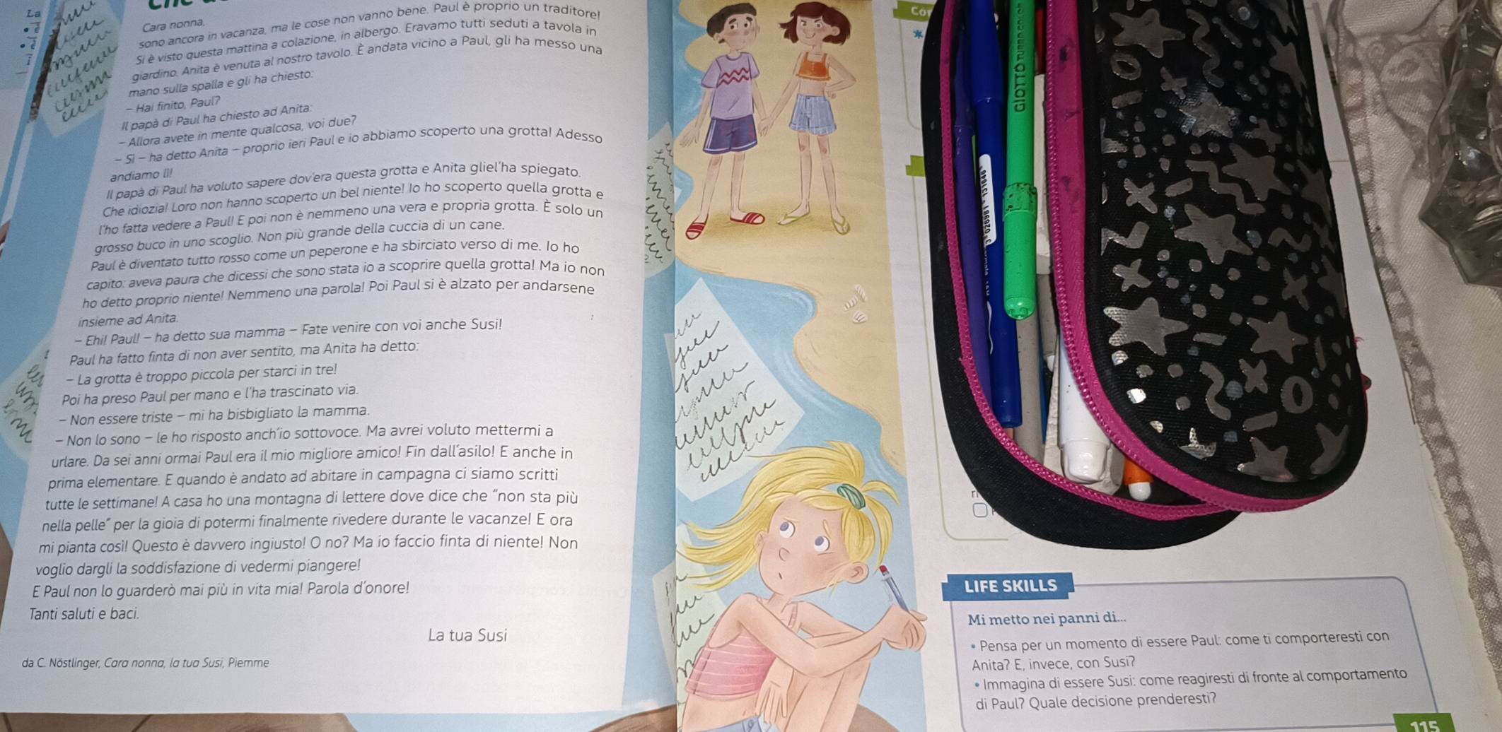 Risolto:Cara nonna, sono ancora in vacanza, ma le cose non vanno bene ...