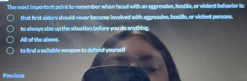 Solved: The most important point to remember when faced with an ...