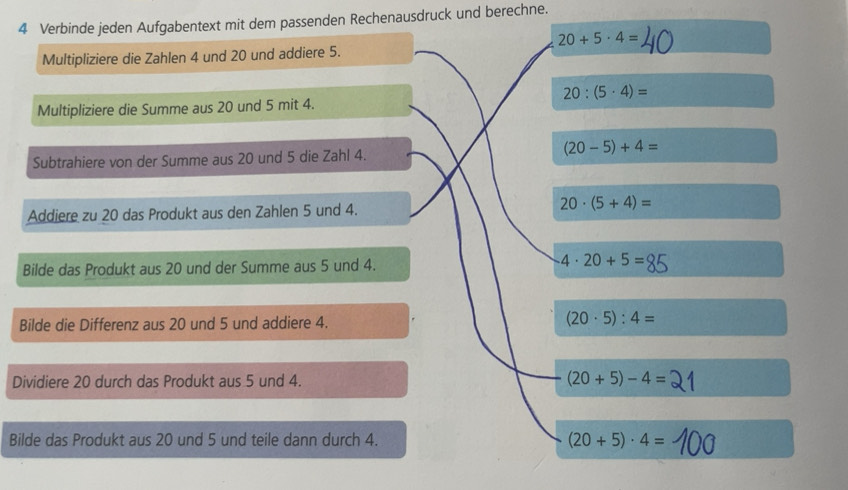 Multipliziere Die Zahl Mit Dem Produkt Aus 8 Und 5