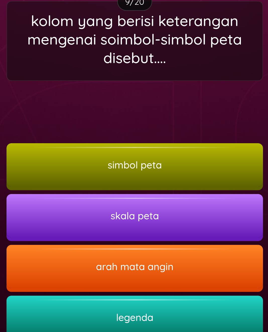 Telah dijawab:9720 kolom yang berisi keterangan mengenai soimbol-simbol ...