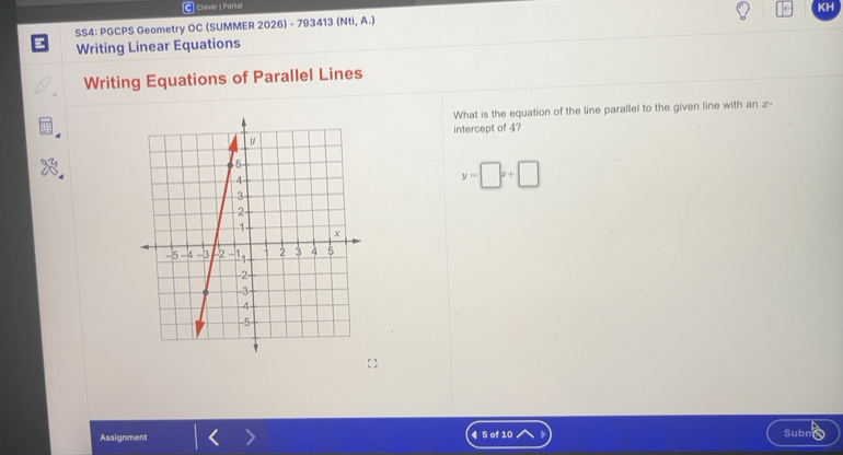 Solved: Clever | Portal KH SS4: PGCPS Geometry OC (SUMMER 2026 ...