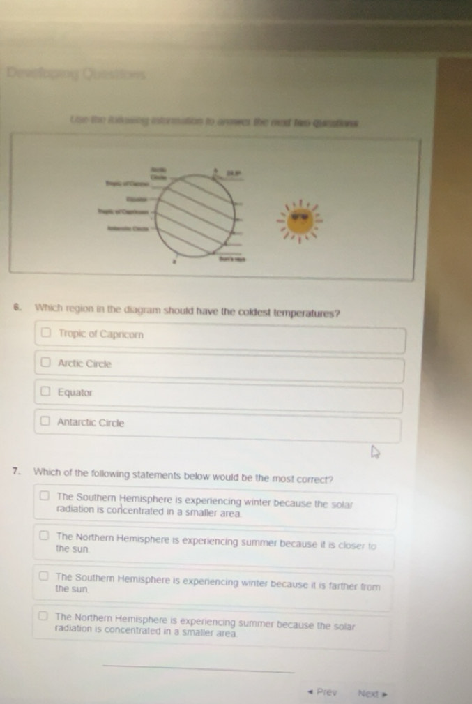 Solved: Develuping Questions Use the inlasing intormation to anower the ...