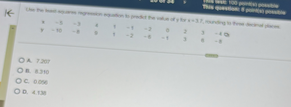 Solved: Tis lest too paint(s) passible This question: 3 point(s ...