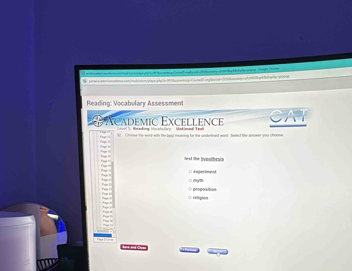 Solved: ω portal.academicexcellence.com/mod/scorm/player.php?a=991¤torg ...