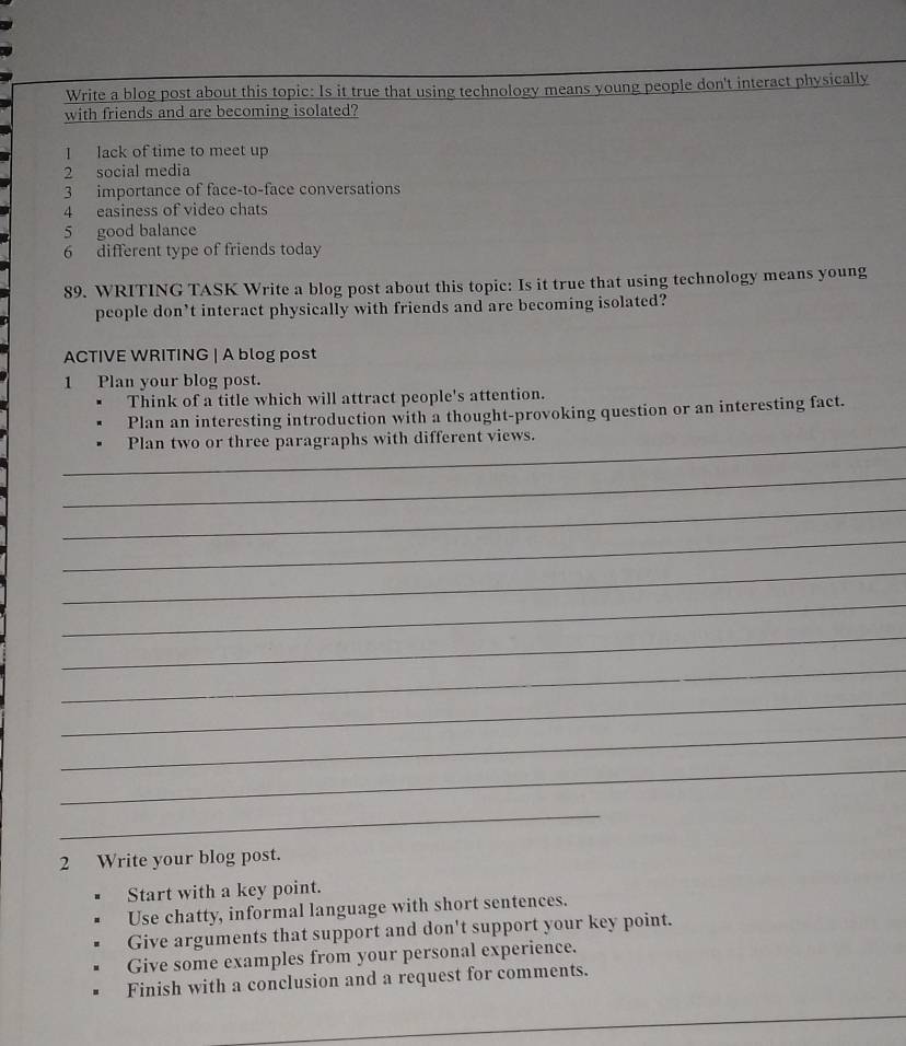 Resuelto:Write a blog post about this topic: Is it true that using ...