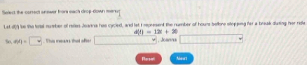 Solved: Select the correct answer from each deop-down senup atdch ) be ...