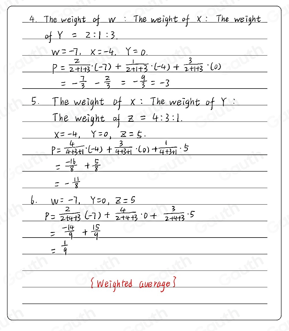 Solved: Use the number line to find the coordinate of P that represents ...
