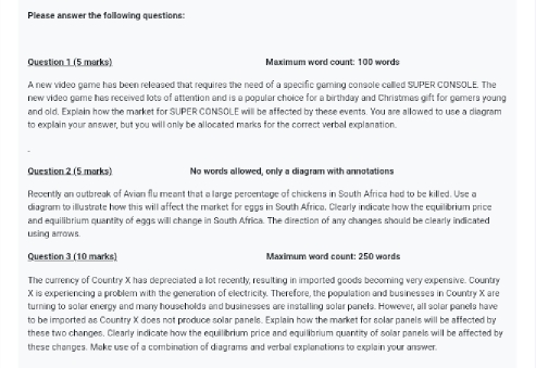 Solved: Please answer the following questions: Question 1 (5 marks) Maximum word count: 100 ...