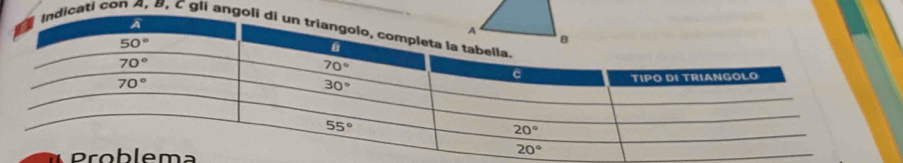 Risolto:catl con A, B, C gli an Proa