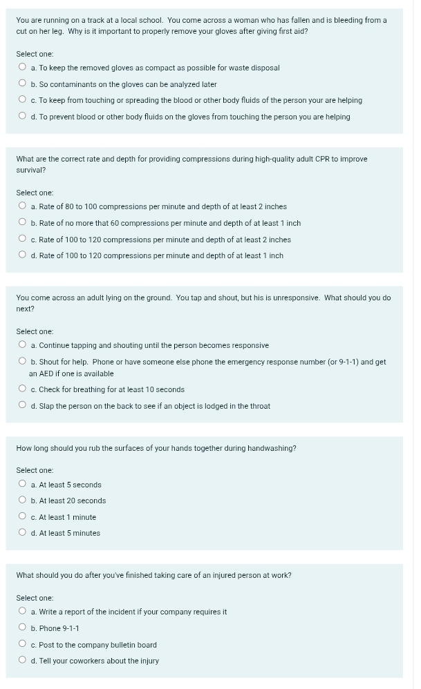 Solved: You are running on a track at a local school. You come across a ...