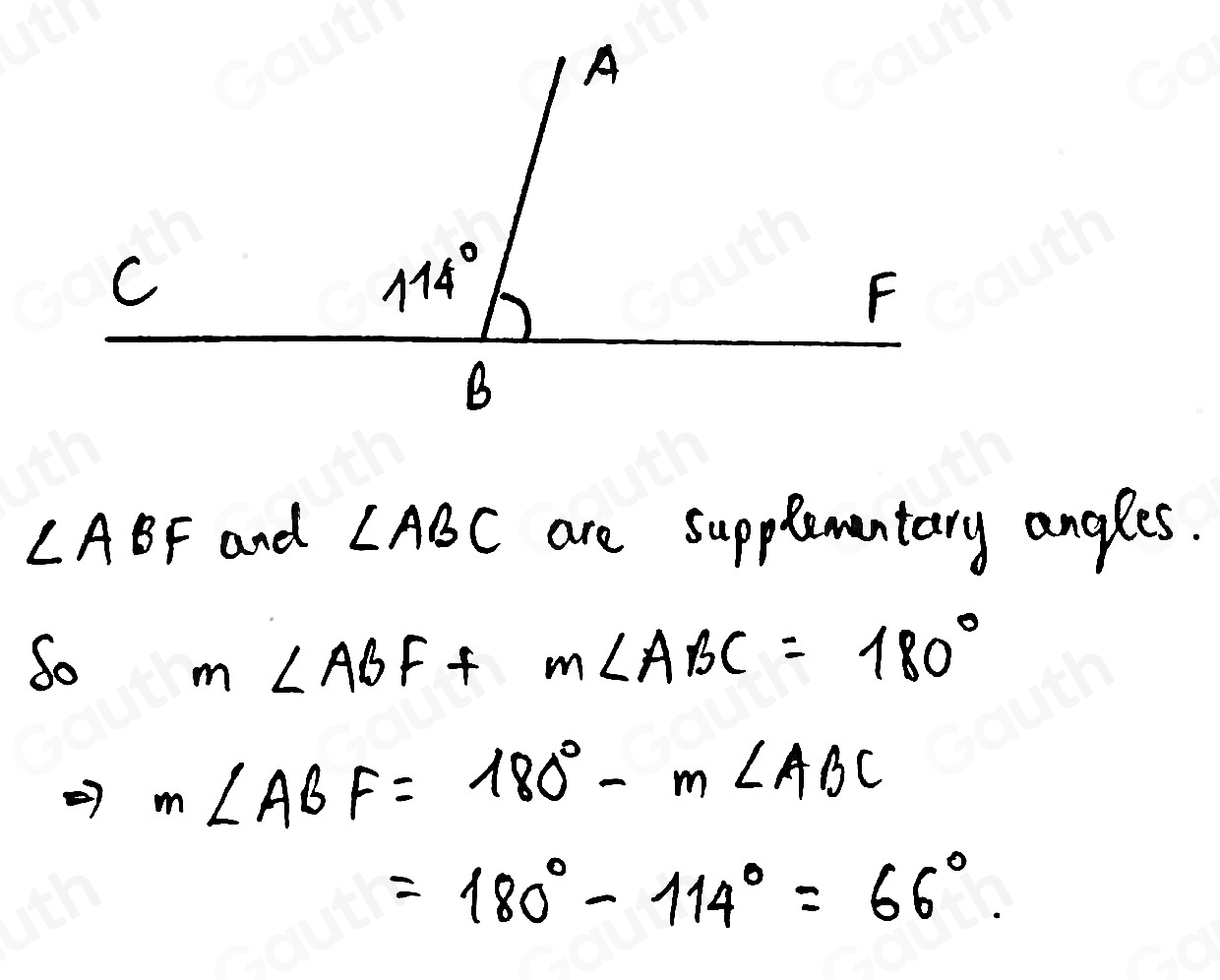 Solved: Determine the measure of ∠ ABF. The measure of ∠ ABF is _°. [Math]
