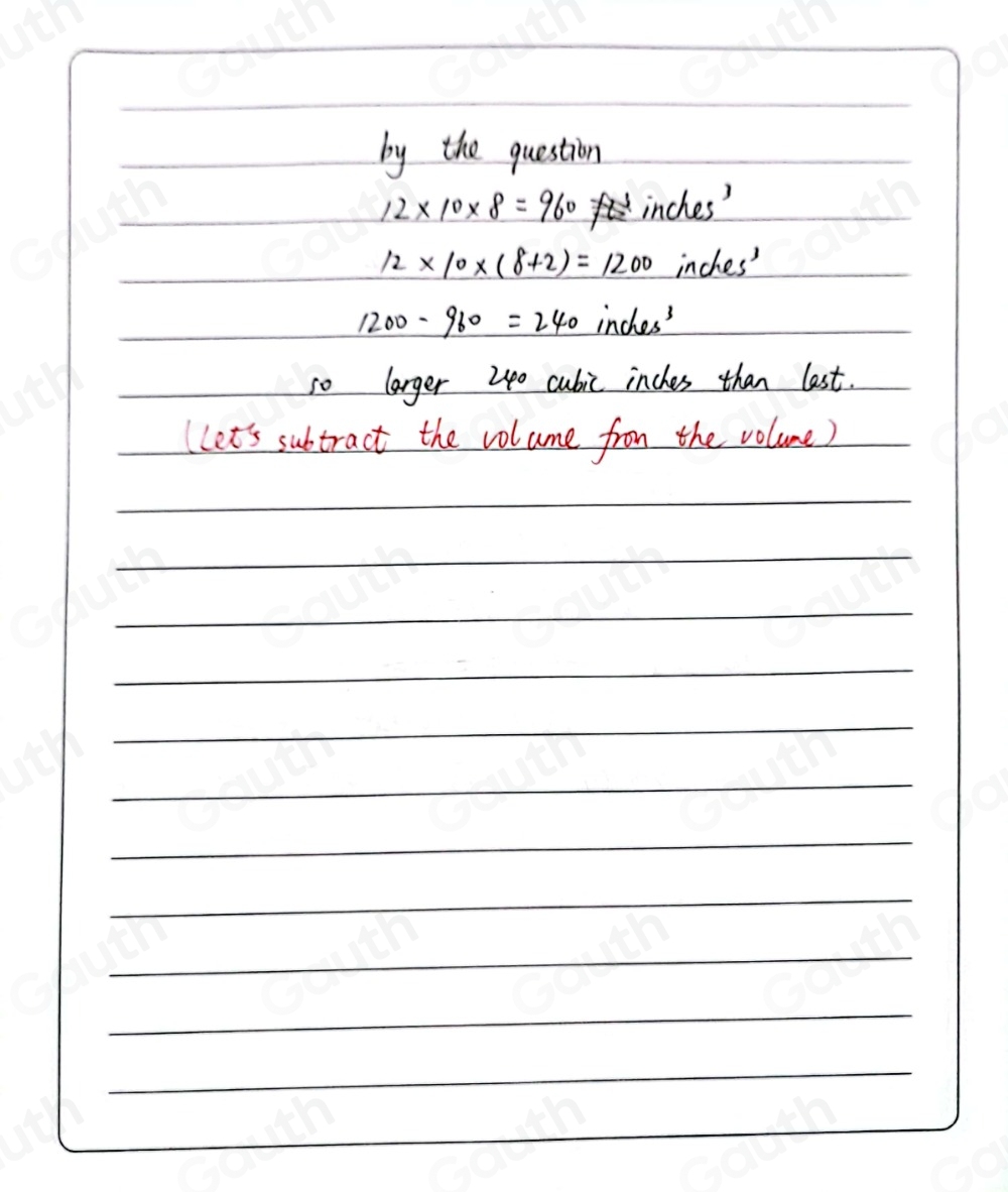 Solved: Zane built a small toy box shaped like a rectangular prism for ...