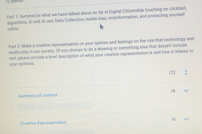 Solved: Summarize what we have talked about so far in Digital ...