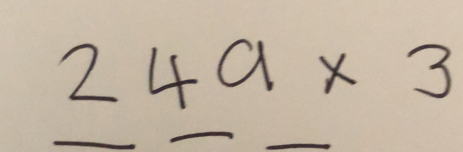 Solved: 249 * 3 [Math]