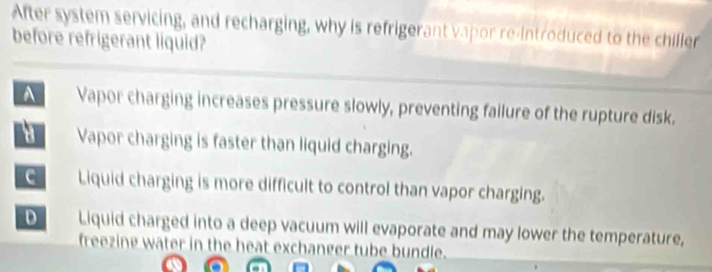 Solved: After system servicing, and recharging, why is refrigerant ...