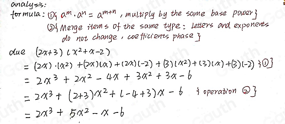 Solved: Using the distributive property, Marta multiplied the binomial ...