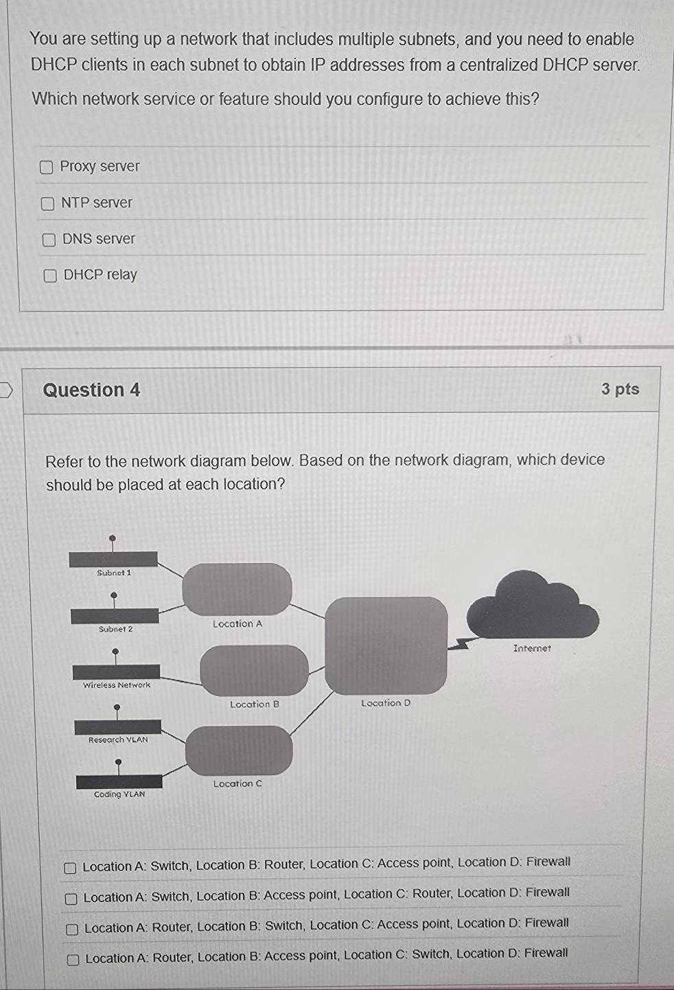 Solved: You are setting up a network that includes multiple subnets ...