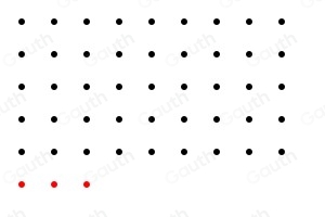 Solved: Draw an array and solve the equation. 48/ 9= [Math]