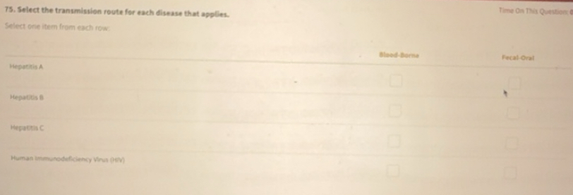 Solved: Select the transmission route for each disease that applies ...