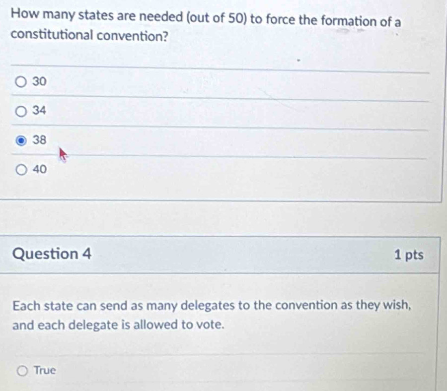 Solved: How many states are needed (out of 50) to force the formation ...