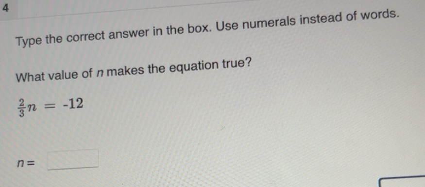 Solved: Type the correct answer in the box. Use numerals instead of ...